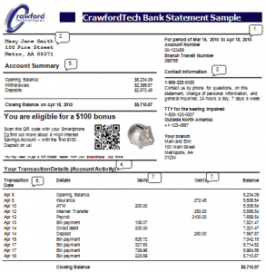 How To Read (and Understand) Your Bank Statement