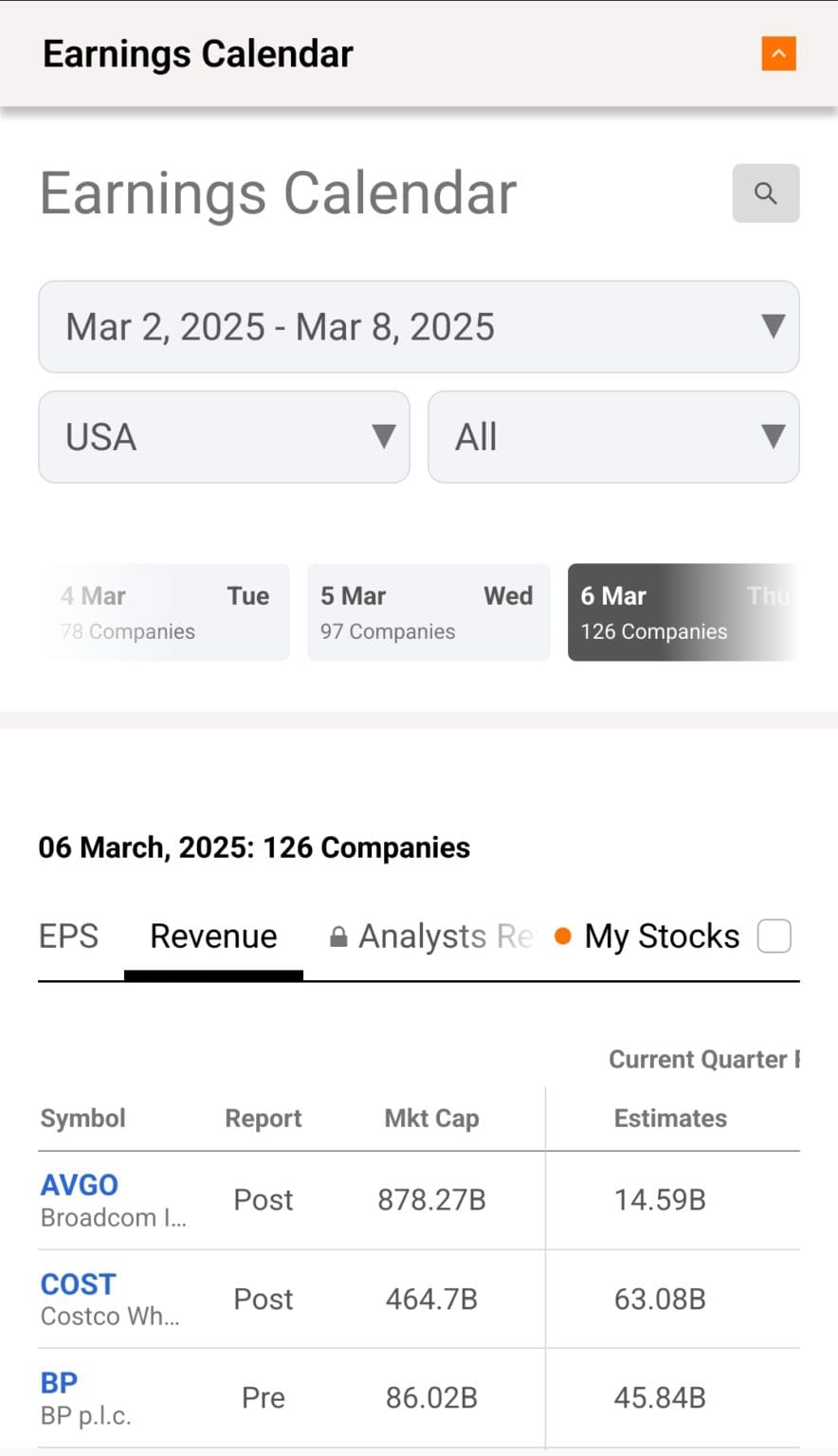 Top Earnings Calendars for Investors and Traders