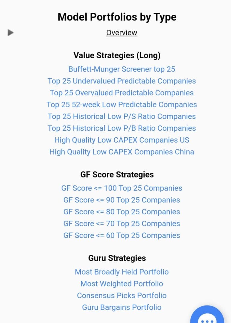 GuruFocus Review 2025 (Free Plan): Strong Tools For Research Stock ...