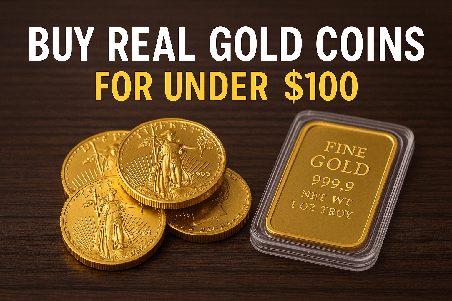 How to Buy Real Gold Coins for Under $1,000: Best Places & Tips